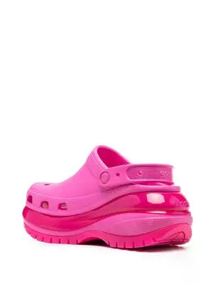 CROCS Classic Mega Crush Mules - Pink
