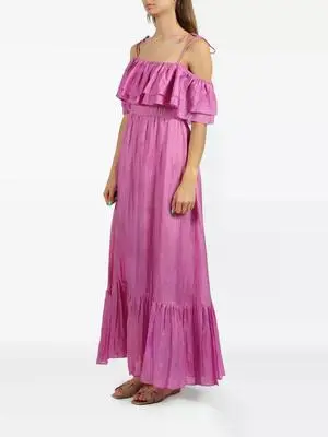 THE ROSE IBIZA Silk Maxi Dress