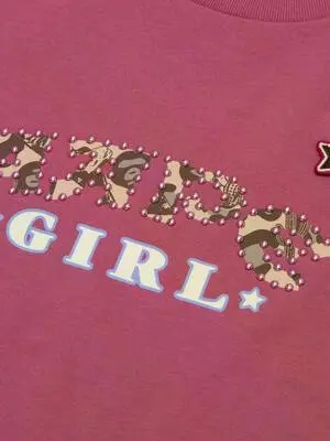 A BATHING APE Aape * Graphic Star-print T-shirt