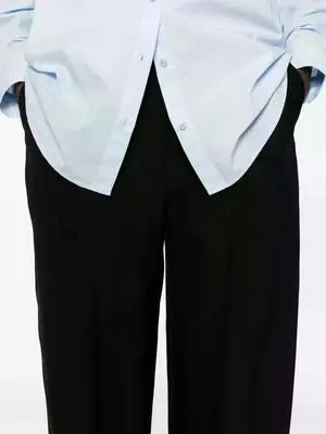 TOTEME Double-pleat Trousers - Black