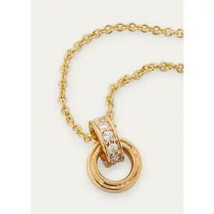 SYDNEY EVAN 14k Yellow Diamond O-ring Charm