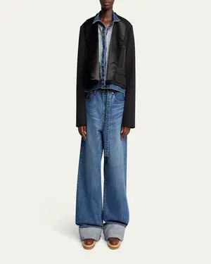 Sacai Layered Denim Jacket