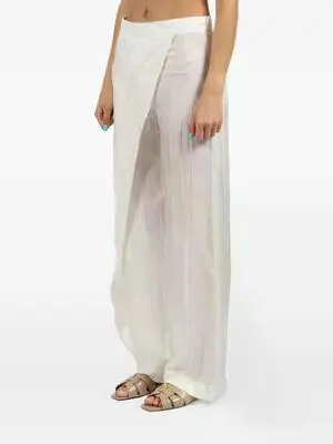 THE ROSE IBIZA Silk Trousers
