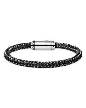 John Hardy Sterling Cord Bracelet - Silver