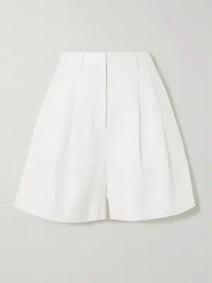 Posse Marchello Pleated Bermuda Shorts