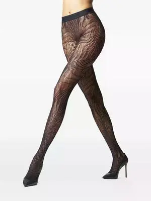 Wolford Snake Net Tights