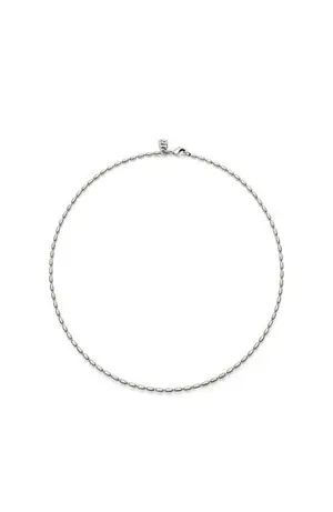 UNODE50 Twist Of Love Necklace - Silver