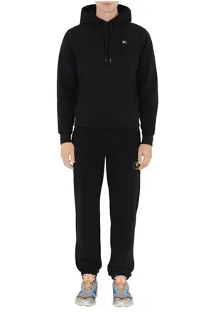 Burberry Knight Stamp Cotton Jogging Pants