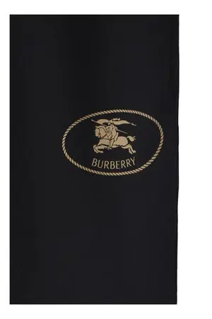 Burberry Knight Stamp Cotton Jogging Pants
