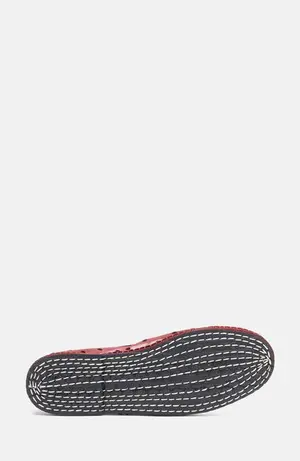 SCAROSSO Valentina Loafers - Burgundy - Mesh