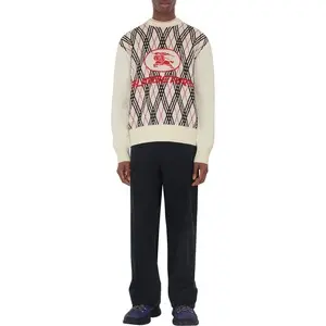 Burberry Embroidered Sweaters For Men