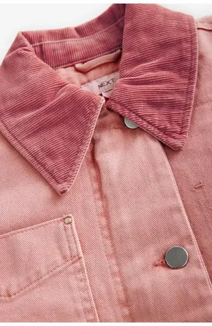 NEXT Corduroy Collar Denim Jacket