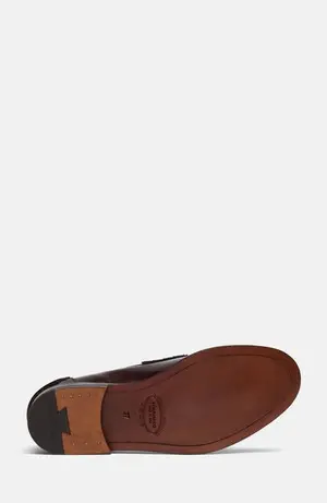 SCAROSSO Ralphine Tassel Loafer - Burgundy - Brushed Calf