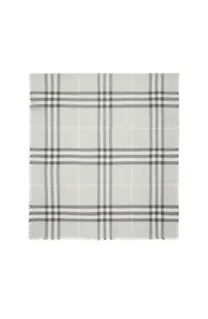 Burberry Wide Check Wool Scarf Mitten