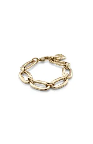 UNODE50 Oval Link Bracelet - Gold