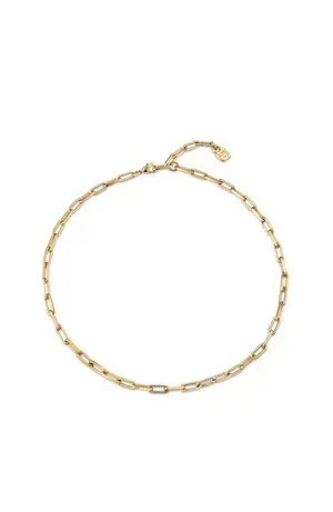 UNODE50 Mini Linkline Chain Necklace - Gold