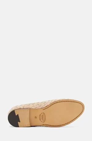 SCAROSSO Vittorio Woven Loafers - Sand - Suede