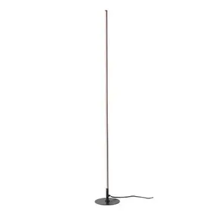 JONATHAN Y Iris 59.5" Led Integrated Floor Lamp Black