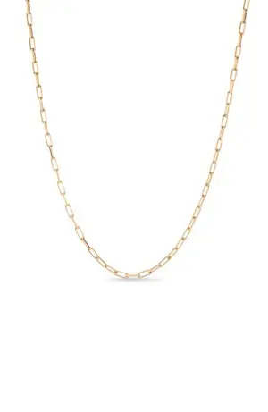 UNODE50 Linkline Chain Charm Necklace - Gold