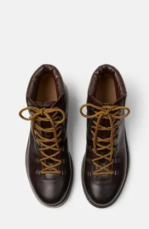 SCAROSSO Edmund Boots - Brown - Calf Leather