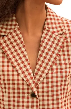 NEXT Gingham Button-up Shirt