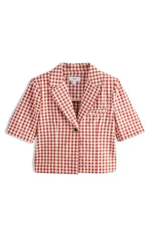 NEXT Gingham Button-up Shirt
