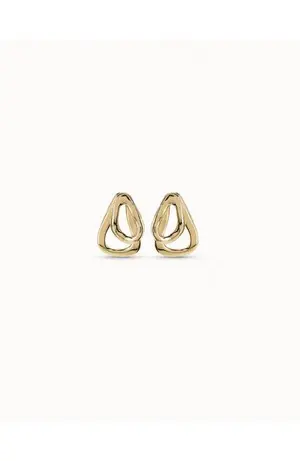 UNODE50 Link Earrings - Gold