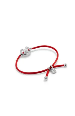 UNODE50 Sterling -plated Bracelet With Pearl - Silver