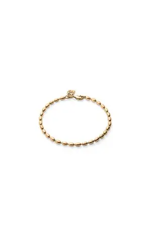 UNODE50 Oval Loop Bracelet - Gold