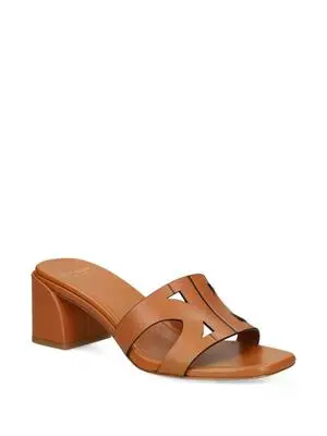 Kate Spade New York 60mm Double K Mules - Brown