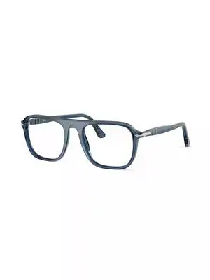 Persol Oversized Frame Eyeglasses - Blue
