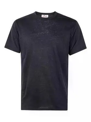MC2 SAINT BARTH Linen T-shirt - Black