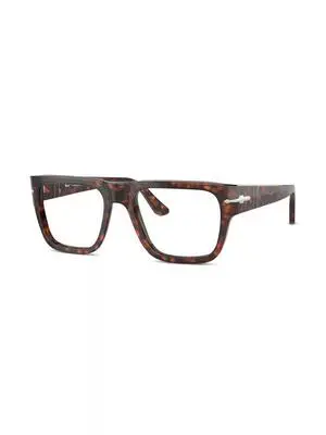 Persol Tortoiseshell Square Frame Eyeglasses