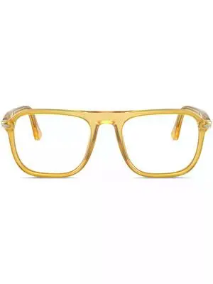 Persol Oversized Eyeglasses - Yellow