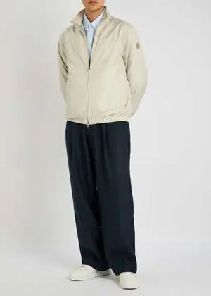 Moncler Meidassa Shell-satin Jacket - Beige
