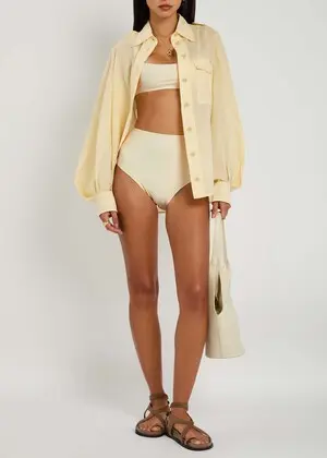 LIDO Undici High Waist Bikini - Ivory
