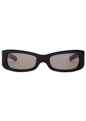 FLATLIST Kareem Rectangle-frame Sunglasses - Black