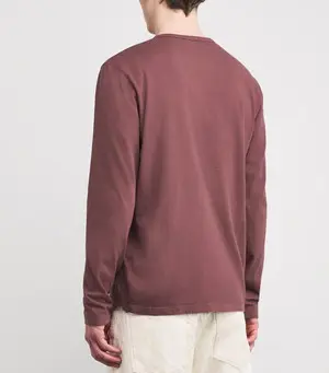 Vince Cotton Henley Top