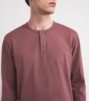 Vince Cotton Henley Top