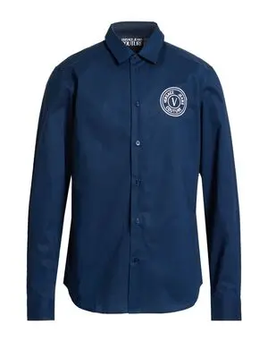 Versace Shirt Size Cotton - Navy
