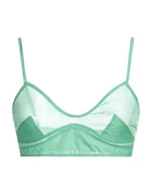 LOW CLASSIC Organza Crop Top - Green