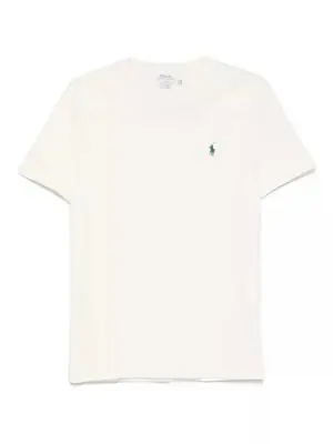 Polo Ralph Lauren Polo Pony-embroidered T-shirt - Neutrals