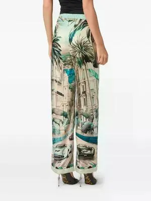 Philipp Plein Silk Trousers