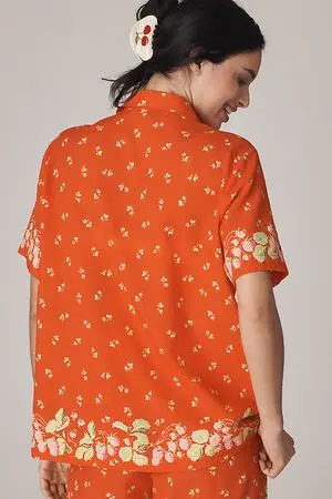 RACHEL ANTONOFF James Printed Shirt Top