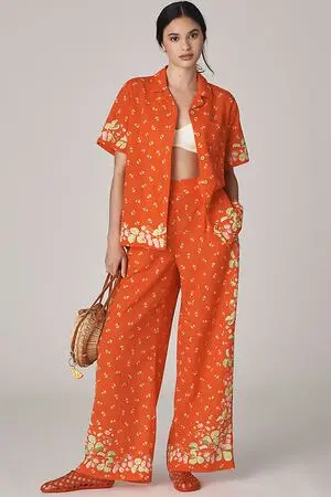 RACHEL ANTONOFF James Printed Shirt Top