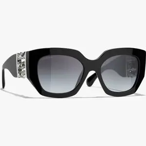 Chanel Butterfly Sunglasses - Black