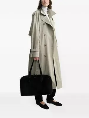 TOTEME Suede Tote Bag - Black
