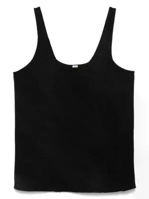 TOTEME Sablé Tank Top - Black