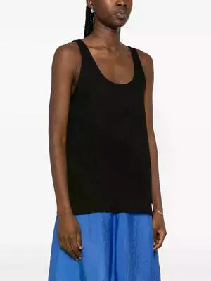 TOTEME Sablé Tank Top - Black