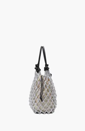 3.1 Phillip Lim Macrame Mini Sac - Silver / Beige